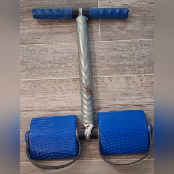 Other | Vintage 7s Rowing Exerciser Coil Spring Resistance Multiple ...